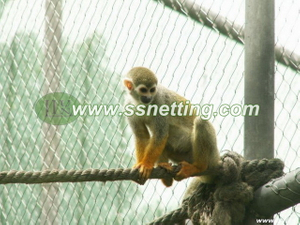 Monkey Enclosure Mesh - monkey wire rope netting,monkey cage mesh ...